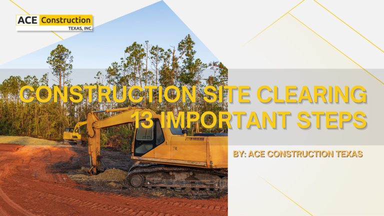 Construction Site Clearing Austin | Fast Land Prep Services